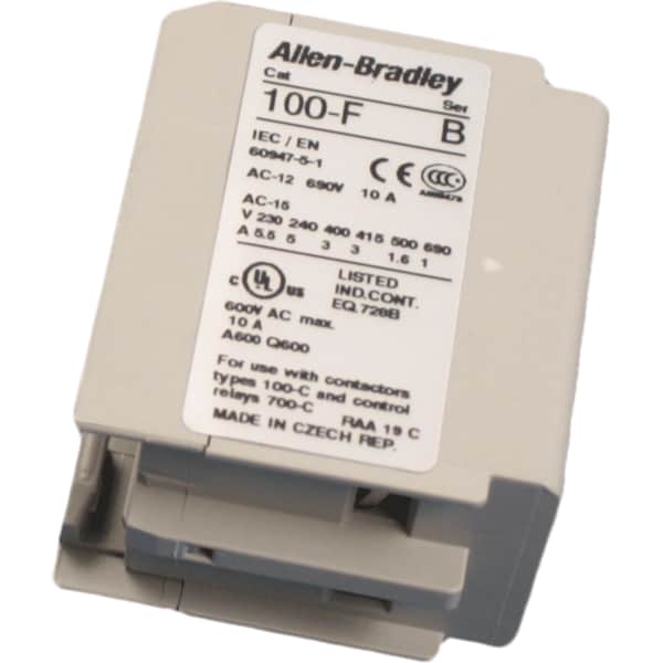 Alliance CONTACTOR AUX CONT 100-FA11 PK F330185P | Zoro