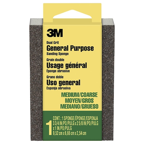 3M Flexible Sanding Sponge Med/Crs 909 | Zoro