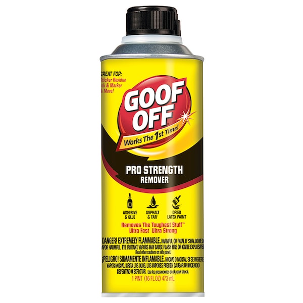Klean-Strip 16 Oz Goof Off Professional Strength Remover FG654 | Zoro