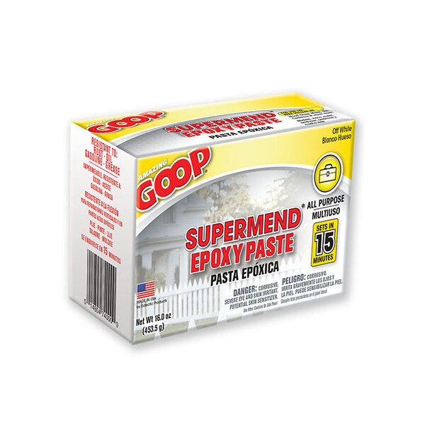 Eclectic Products 16 Oz Supermend Epoxy Paste Kit 5330061 | Zoro