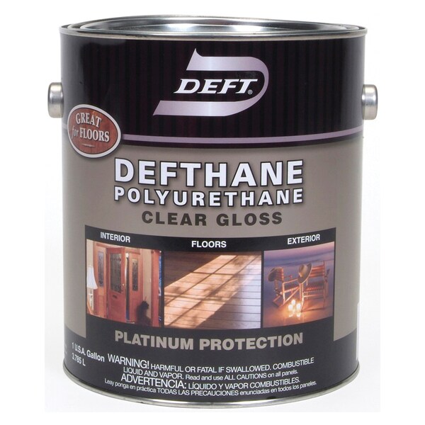 Deft 1 Gal Clear Defthane Interior/Exterior Polyurethane Gloss DFT20 | Zoro