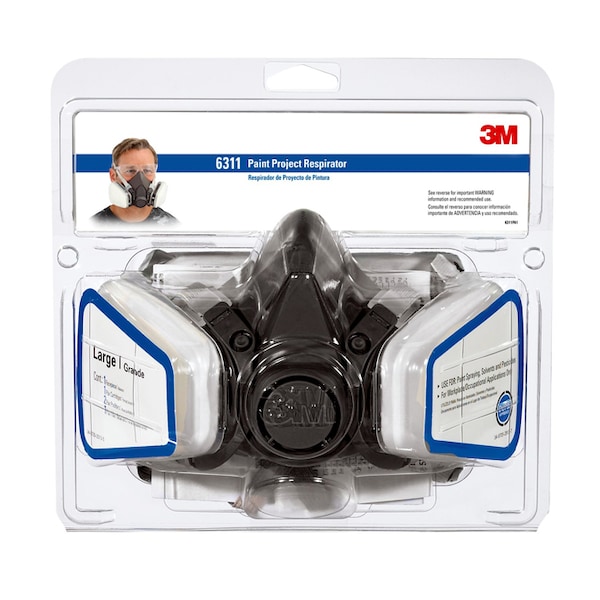 3M Large Tekk Protection Paint Project Respirator 6311PA1-A | Zoro