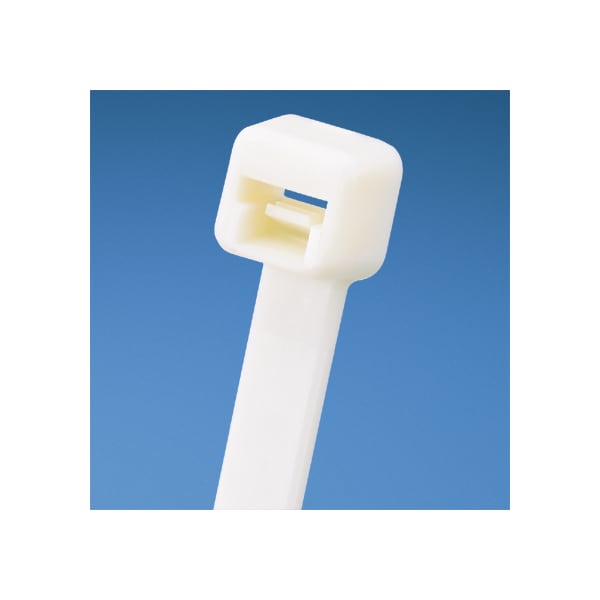 Panduit Cable Tie, 8 in L, 2 in Max Bundle Dia., White, Nylon 6/6, 40 ...