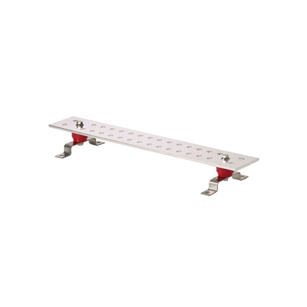 Panduit Grounding Busbar, 1/4" x 4" x 12" (6.4mm GB4N0007TPI-1 | Zoro