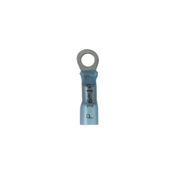 Panduit Ring Terminal, #10 Stud Size, 14 AWG, 600 V, Heat Shrink ...