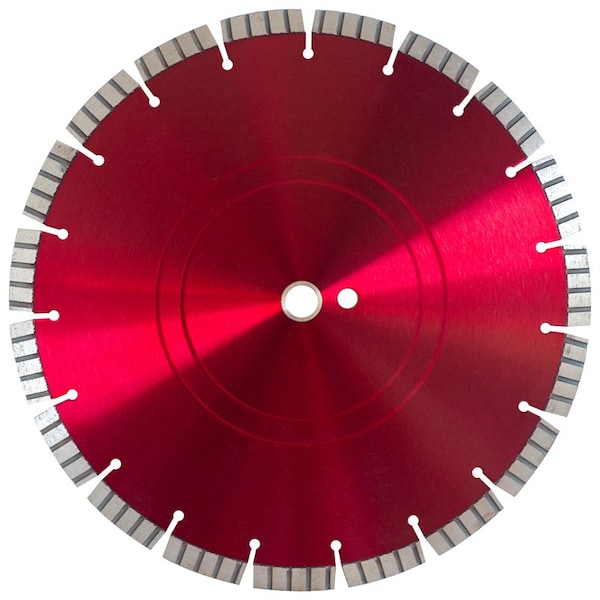 Paragon Diamond Tools 16'' x 125 x 1''20mmDP Red MegaSegmented Blade ...