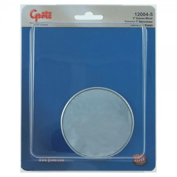 Grote Mirror-3- Stick-On Convex- Rnd- Retail P, 12004-5 12004-5 | Zoro