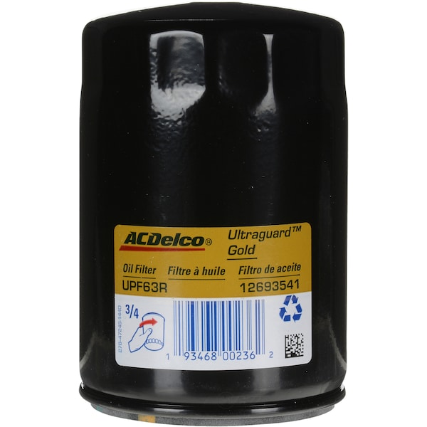 Acdelco Filter Asm-Oil, Upf63R UPF63R | Zoro