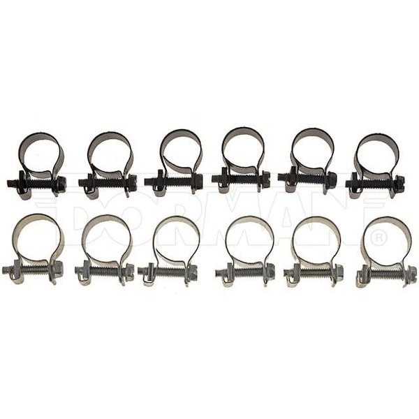 Motormite FUEL INJECTOR HOSE CLAMPS-RANGE 9/16 TO 55172 | Zoro
