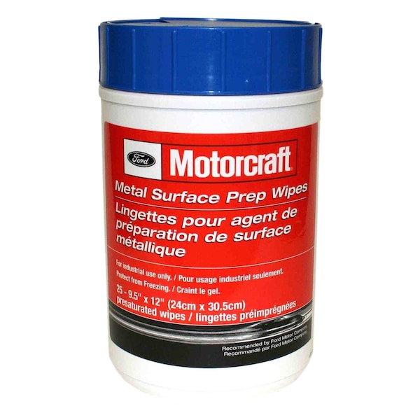 Motorcraft Metal Surface Prep Wipes ZC31B | Zoro