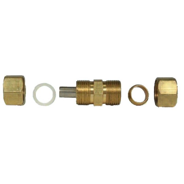 Fmsi Fittings 5/16IN /M8 STEEL TO NYLON COMPRESSION UN 2942HP | Zoro