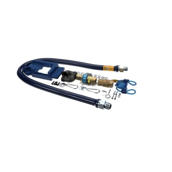 Dormont 3/4X48 Deluxe Posi-Set Gas Hos, #1675KIT48PS 1675KIT48PS | Zoro