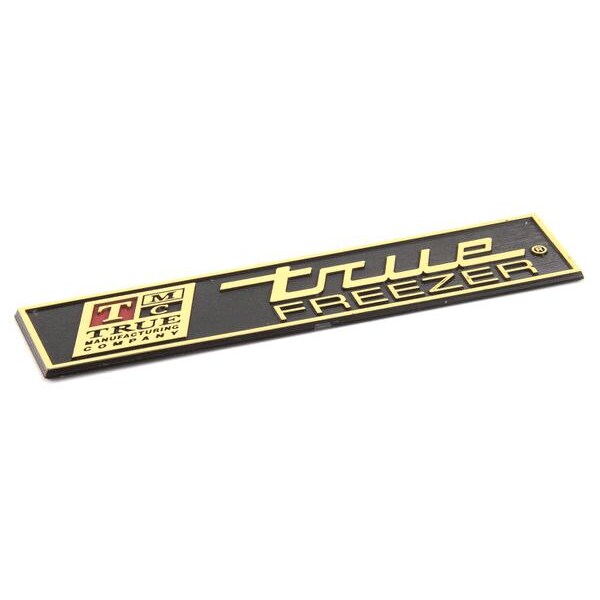 True Nameplate, True Freezer Gdm/T Freezer 820345 | Zoro