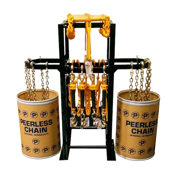 Peerless Chain CHAIN&LOAD BINDER DISPLAY RACK, 4120090 4120090 | Zoro