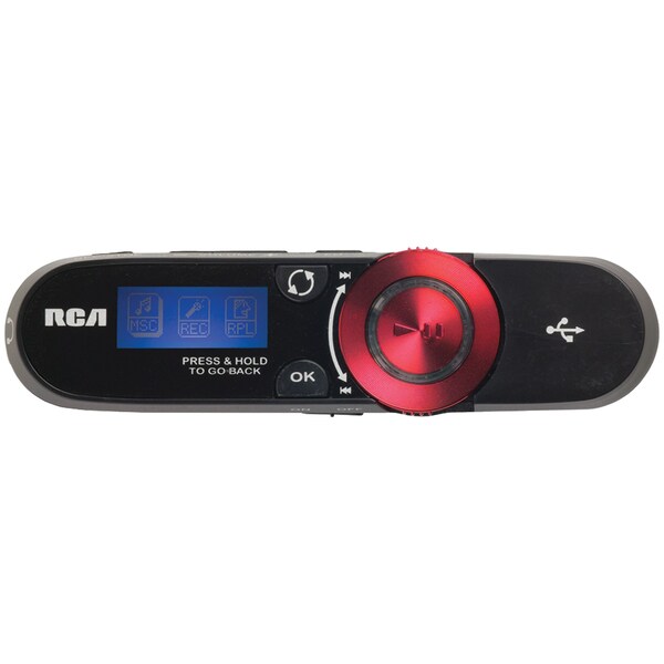 Rca Handheld 4GB MP3 Player with USB TH2014T | Zoro
