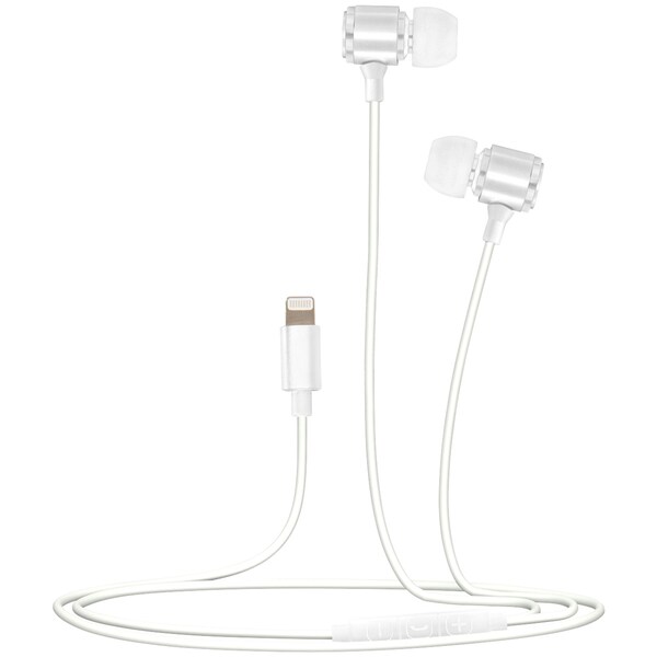 Helix High-Fidelity In-Ear Earbuds with Mic and Lightning Connectivity ...