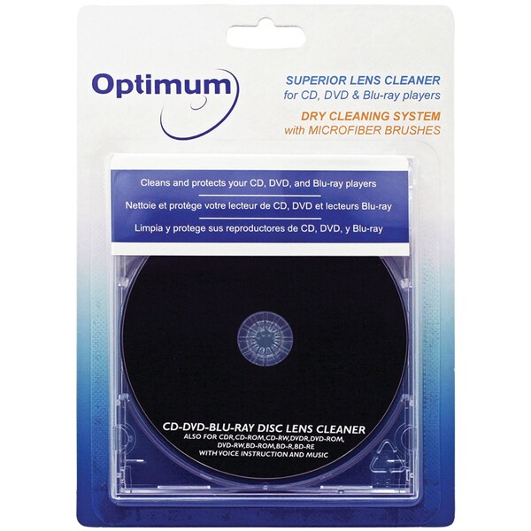 Optimum Superior Lens Cleaner OPTCDDVDLC | Zoro