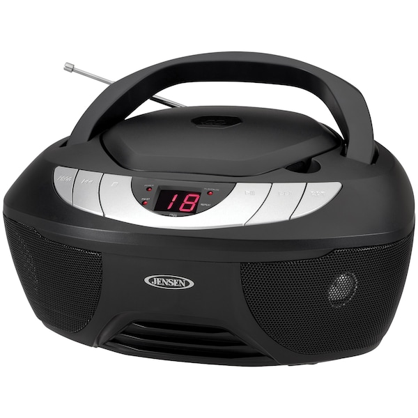 Jensen Portable Stereo CD Player with AM/FM Radio CD-475 | Zoro