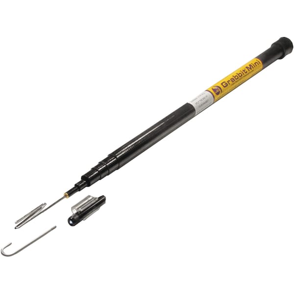 Labor Saving Devices Grabbit 10 ft. Mini Telescoping Pole with Z-Tip ...