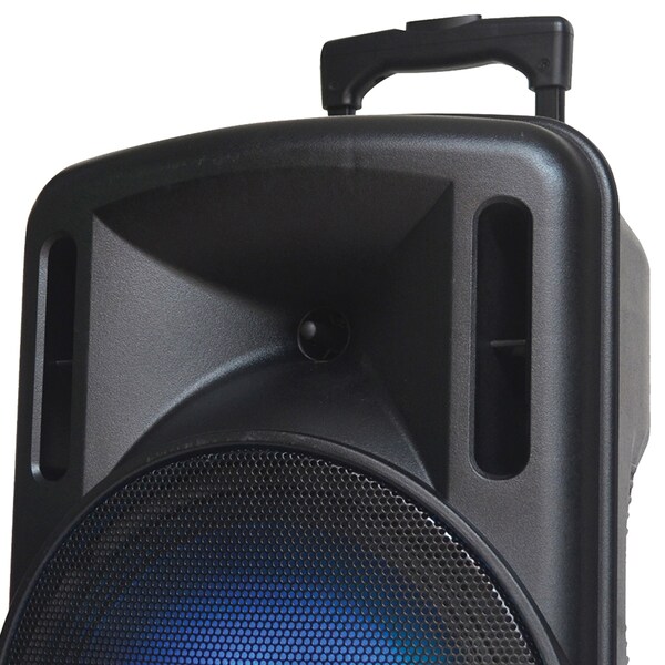 Fisher Portable Power Bass Wireless Speaker, 12-Inch FBX1244AC | Zoro
