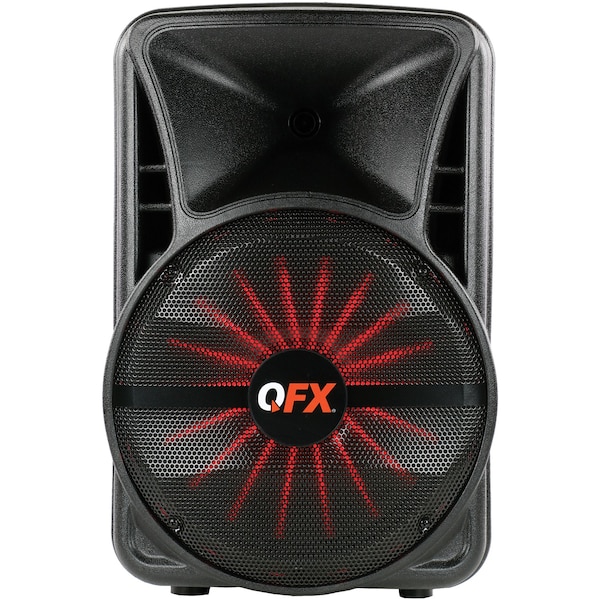 Qfx Rechargeable 12" Party Speaker with App Control PBX-12SM | Zoro