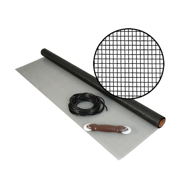 Phifer Fiberglass Screening Kit with 014x100' Spline, Roller and 48 x ...