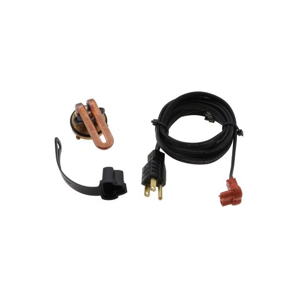 Zerostart Engine Heater - 1000W 120V, 1-5/8in. Plug, Brass Adapter ...