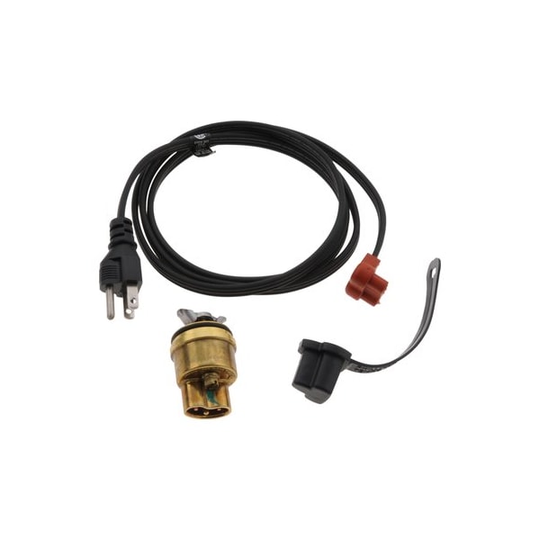 Zerostart Engine Heater - 400W 120V, 35Mm Plug, Brass Adapter Hyundai ...