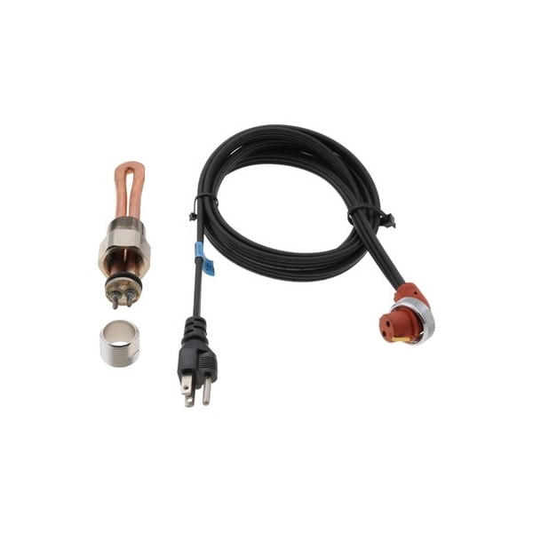 Zerostart Engine Heater - 1000W 120V, 3/4in. Npt Caterpillar, Detroit ...