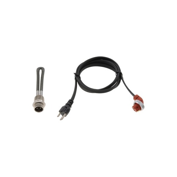 Zerostart Engine Heater - 300W 120V, 3/4in. Npt, Water/Oil, Stainless ...