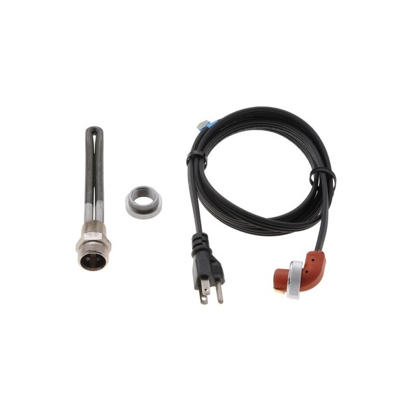 Zerostart Oil Pan Heater - 150W 120V, 1/2in. Npt, Water/Oil, Stainless ...