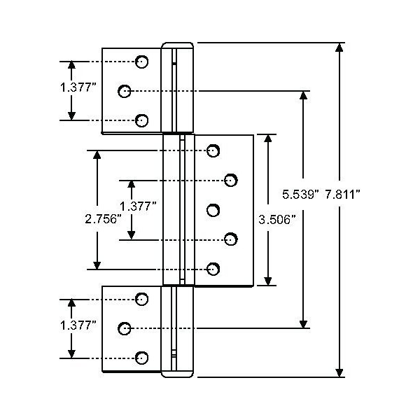 Strybuc Storm Door Gravity Hinge 19-1042W | Zoro
