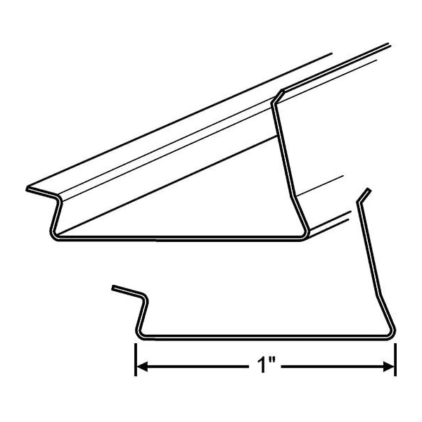 Strybuc Mill Aluminum Glazing Bead 65-495 | Zoro