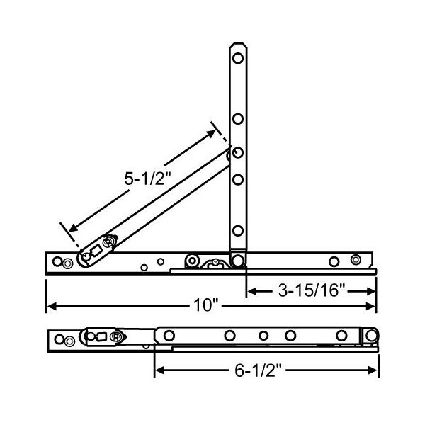 Strybuc Hinge Set with Shims 28-15-72-SET | Zoro