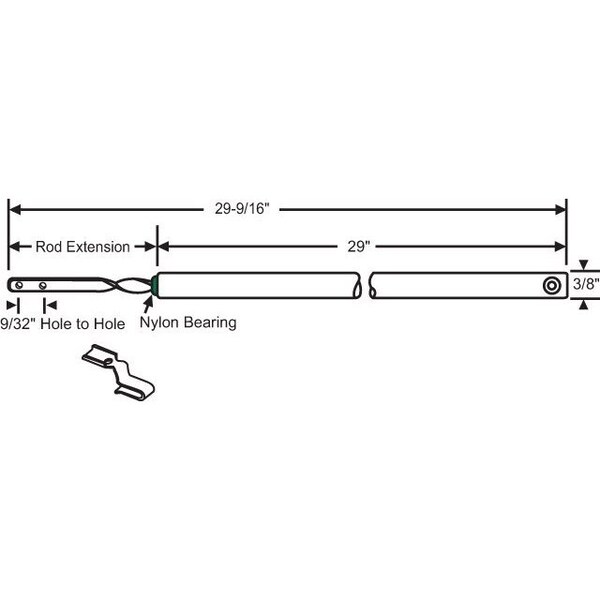 Strybuc 29in Spiral Balance 75-503A 75-S29G-3 | Zoro