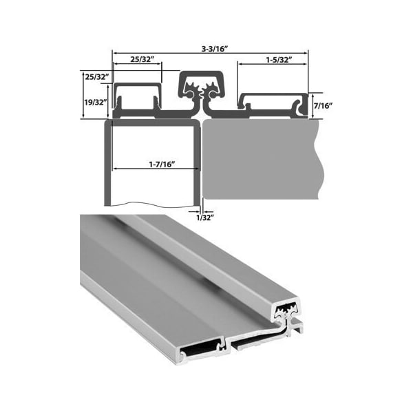 Strybuc Full Surface Continuous Hinge 8-639BZ | Zoro
