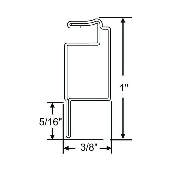 Strybuc Tube 8 Ft Screen Frame White 90H-1001 | Zoro