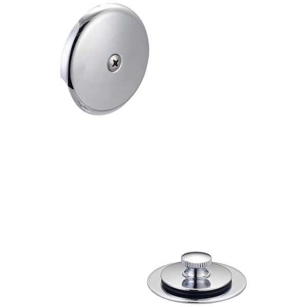 Olympia Overflow and Waste Drain Trim Kit in Chrome D-820TE | Zoro