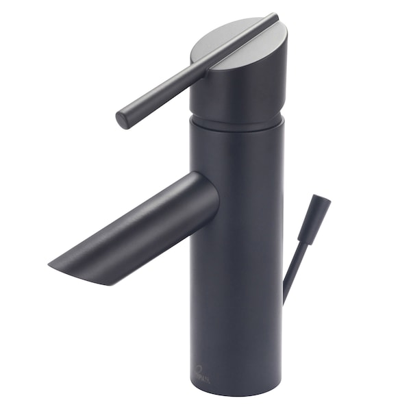 Olympia Single Handle Bathroom Faucet in Matte Black L-6022-MB | Zoro