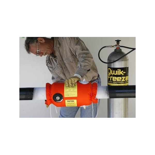Qwik-Freezer QF-1500WOC Single C02 Pipe Freeze Kit 3/8 to 1-1/2 Inch ID ...