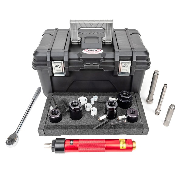 Wheeler-Rex 3/4 to 2 Inch NPT Manual Hot Tap Machine 8102 | Zoro