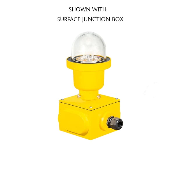 Point Lighting Surface Mount Heliport Perimeter Light LED PEL-57005-1C ...