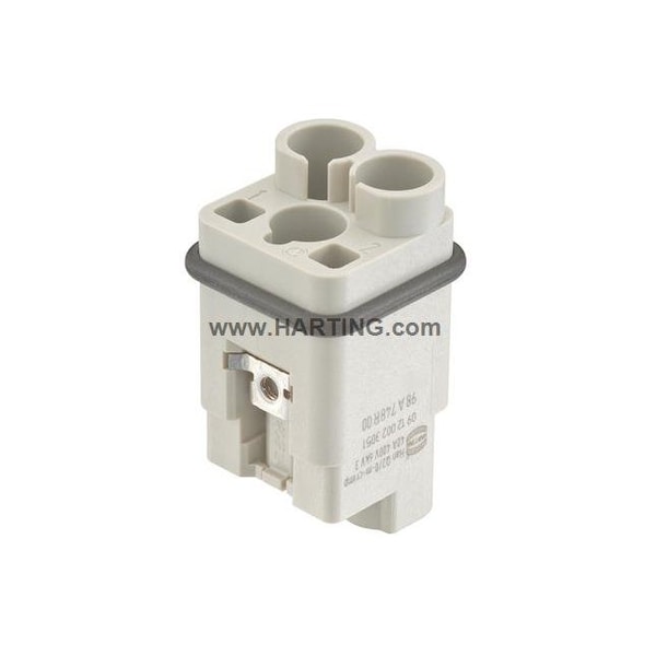 Harting Han Q 2/0-M-Crimp, PK 10 09120023051 | Zoro