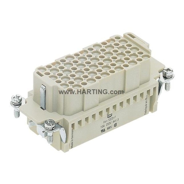 Harting Han Dd 72 Pos. F Insert Crimp 09160723101 | Zoro