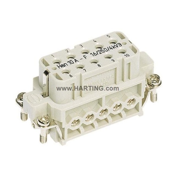 Harting Han A 10 Pos. F Insert Screw 09200102812 | Zoro
