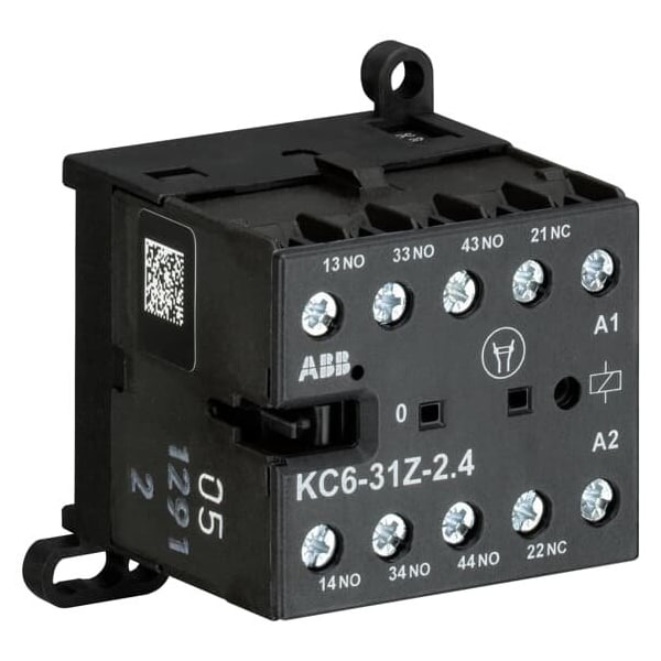 Abb KC6-31Z-01, CONTROL RELAY, 3NO-1NC, 24VDC , PK 10 KC6-31Z-01 | Zoro