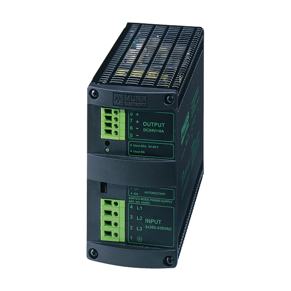 Murrelektronik MCS POWER SUPPLY 3-PHASE, IN: 340-460VAC OUT: 24-28V ...