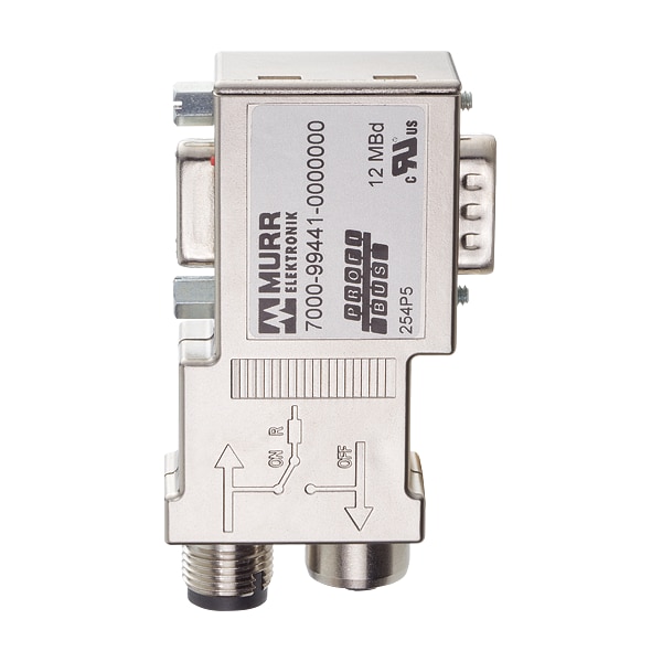 Murrelektronik M12/D-SUB PROFIBUS ADAPTER MINI 90 Degree, M12 male B ...