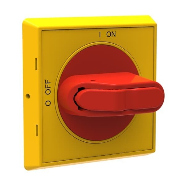 Abb OHYS2RJ, SEL HDL RED/YEL DR MNT W/SCREW OHYS2RJ | Zoro