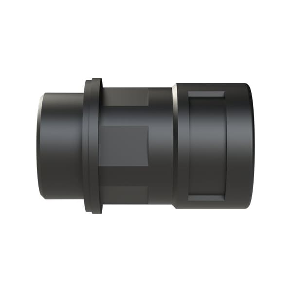Pma Conduit Fitting Connector, Polyamide, Polished, Black BVNV-M257 | Zoro